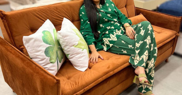 Sofá Cama Sofia Reclinável 2m - Terracota